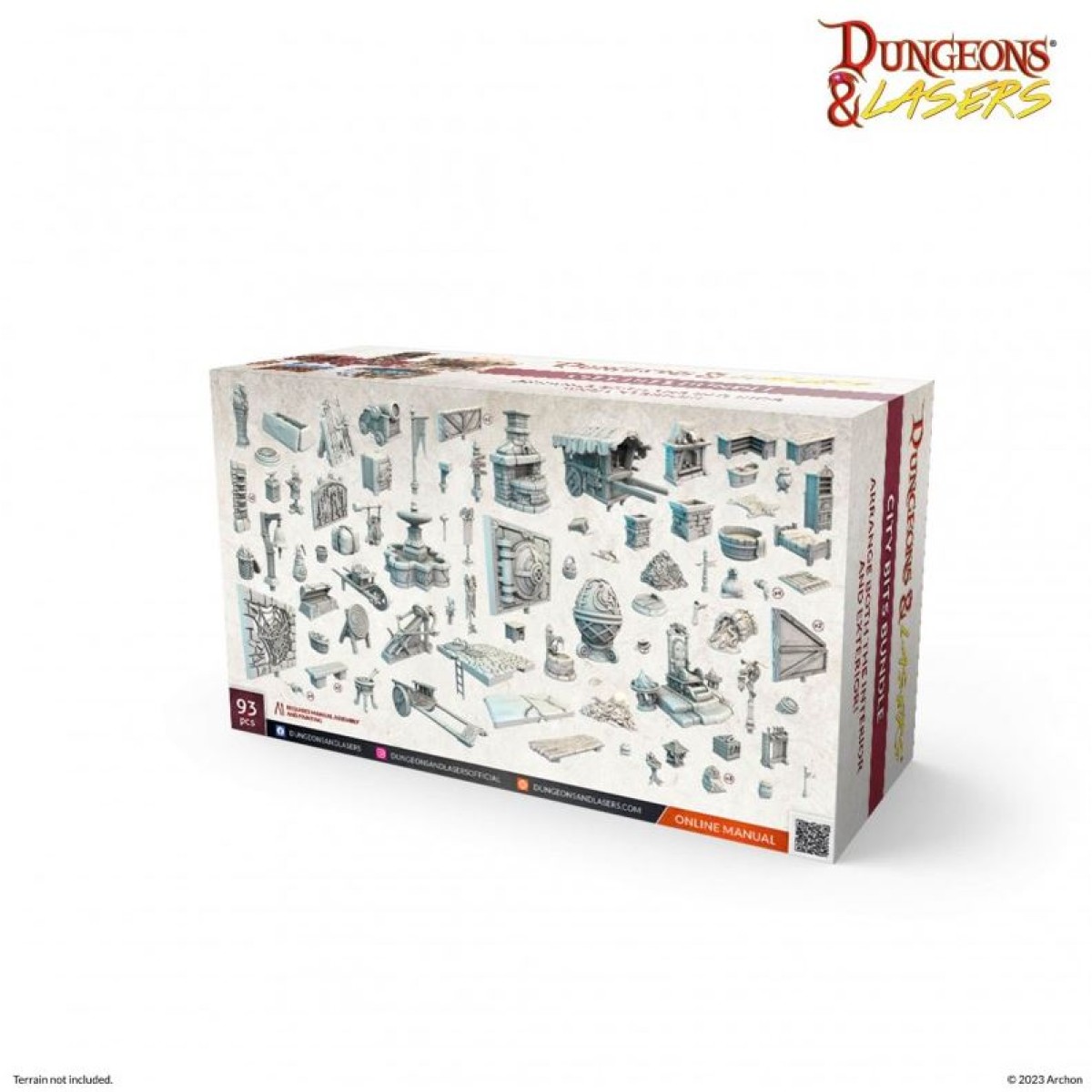 Archon Studios - Dungeons & Lasers - City Bits Bundle